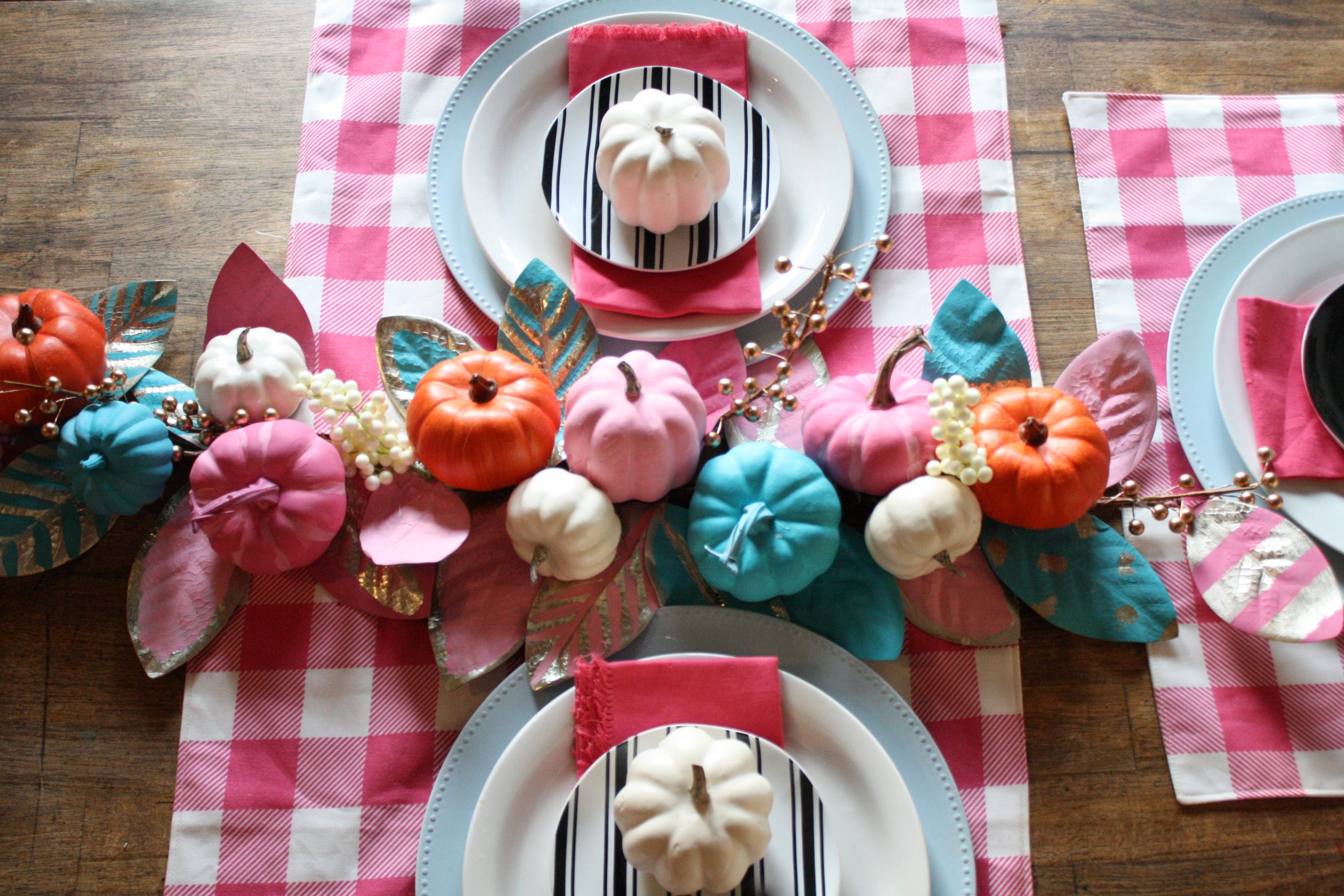 Fall DIY Featuring Pink Pumpkins - Ellis County Living Magazine